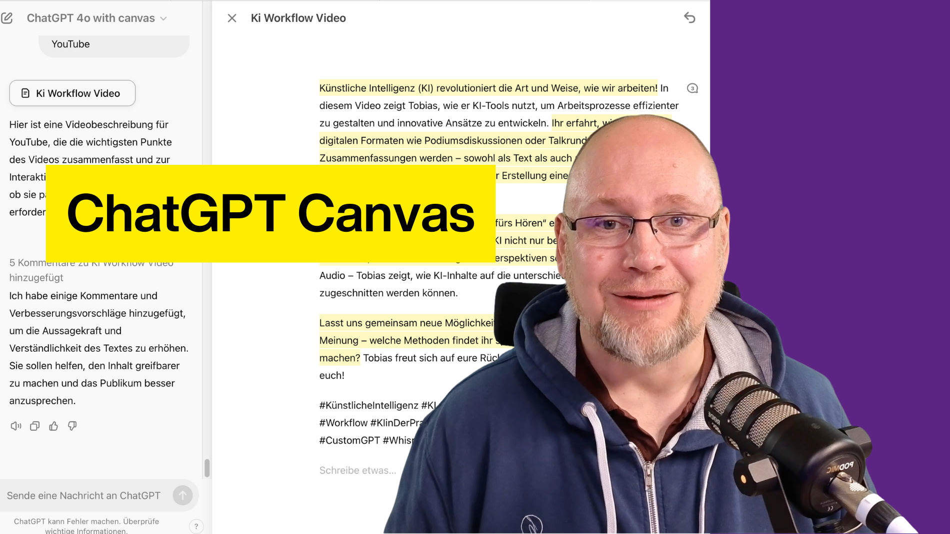 ChatGPT mit Canvas: Neue Funktionen für kreative Schreibprozesse ...